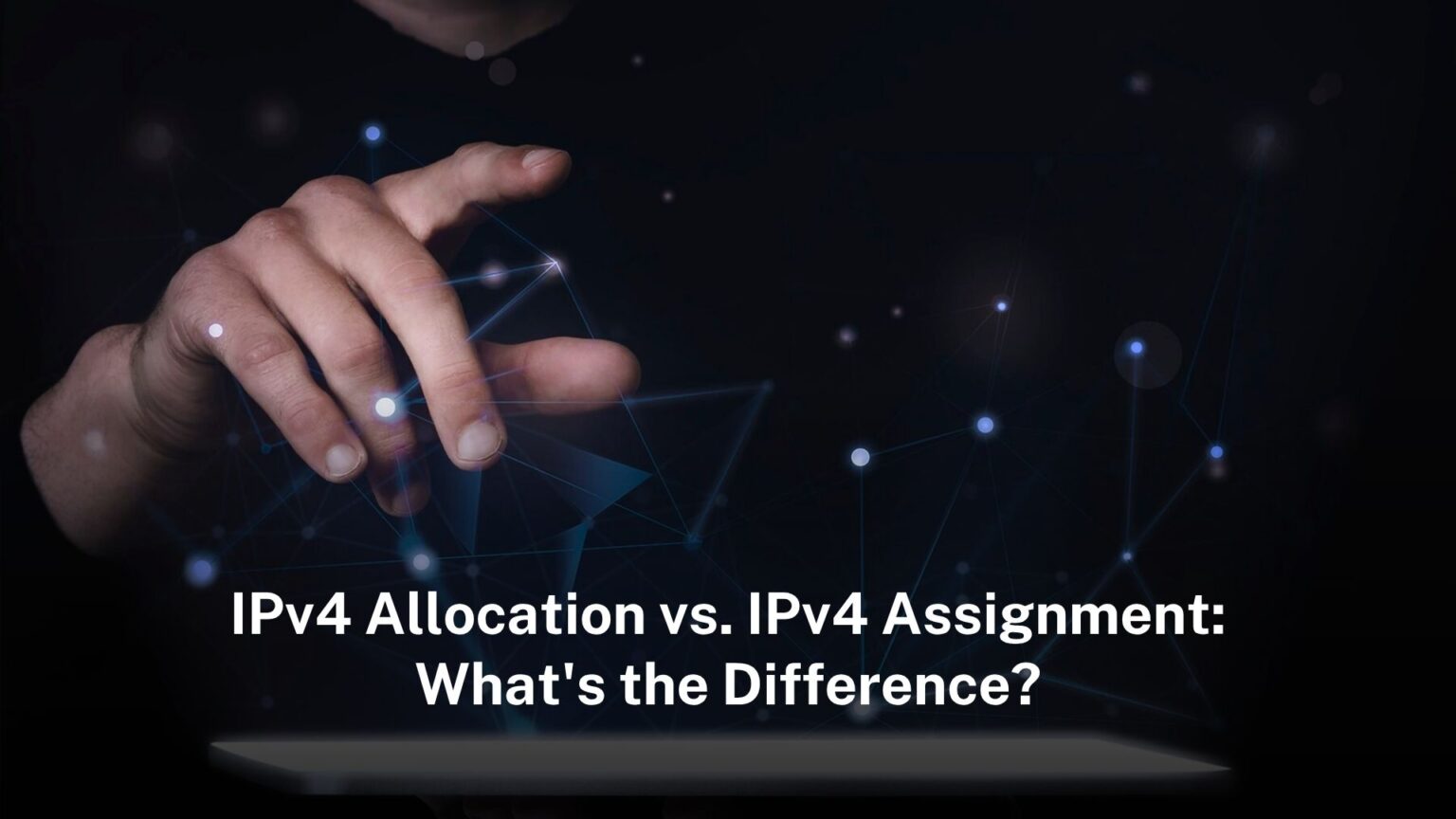 IPv4 Allocation vs Assignment - NRS