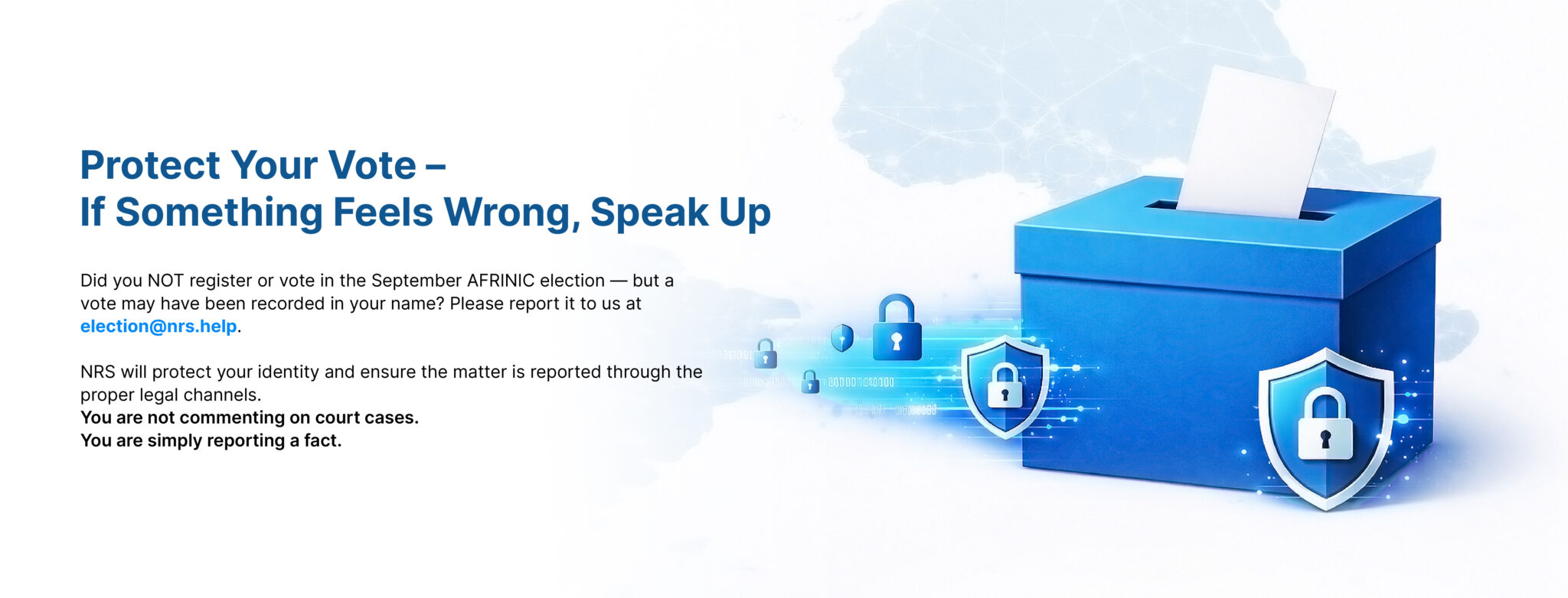 Protect Your Vote: NRS Guidance for Election Integrity - NRS.help